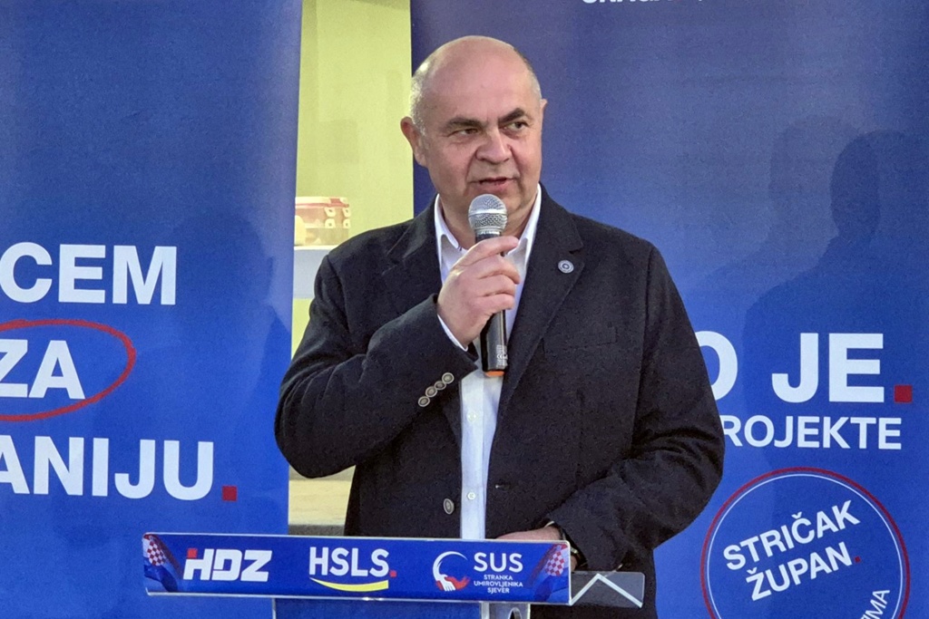 Foto - HDZ: Damir Makovec na predizbornom skupu u Maruševcu predstavio ...