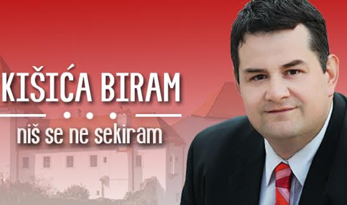 'KIŠIĆA BIRAM NIŠ SE NE SEKIRAM' Facebook statusom i cover fotkom Kišić ...