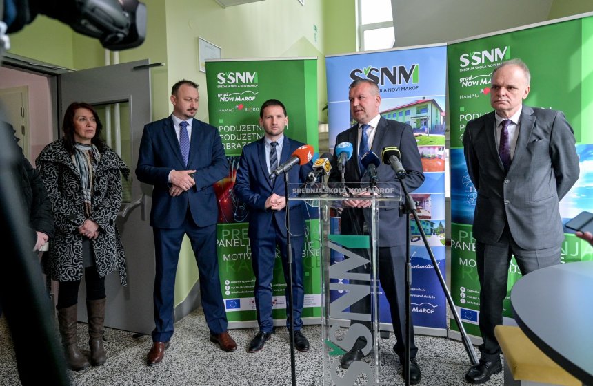 Foto - Srednja škola Novi Marof obilježila 10. obljetnicu i otvorila ...