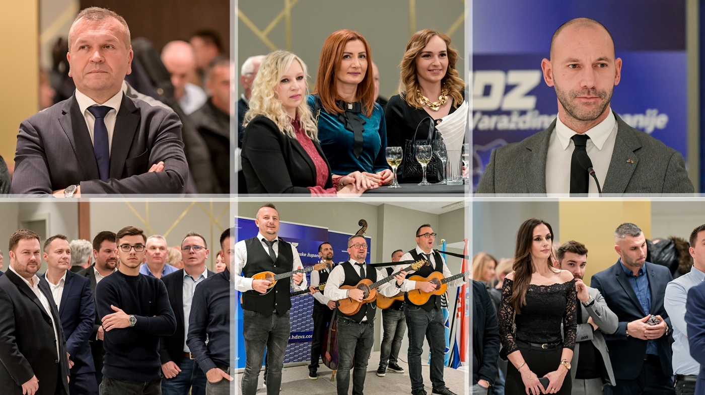Foto - Evo tko je sve došao na tradicionalni božićni domjenak HDZ-a