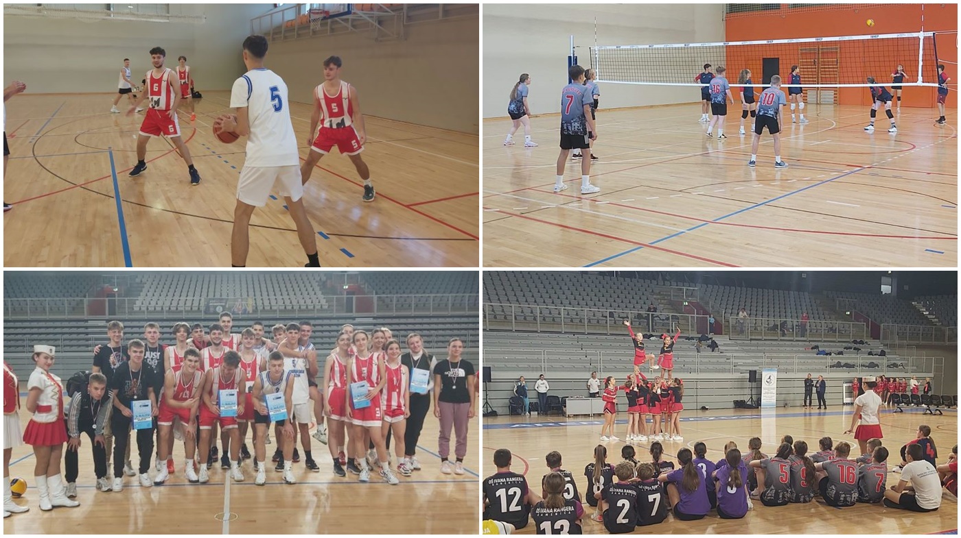 Foto - Na turniru snage odmjerili košarkaši i odbojkaši iz škola u ...