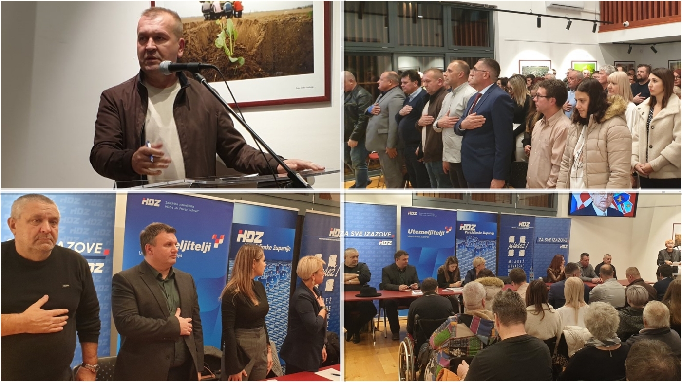 Foto - HDZ održao klauzuru u Vidovcu, Stričak: 'Vodit ćemo pozitivnu ...