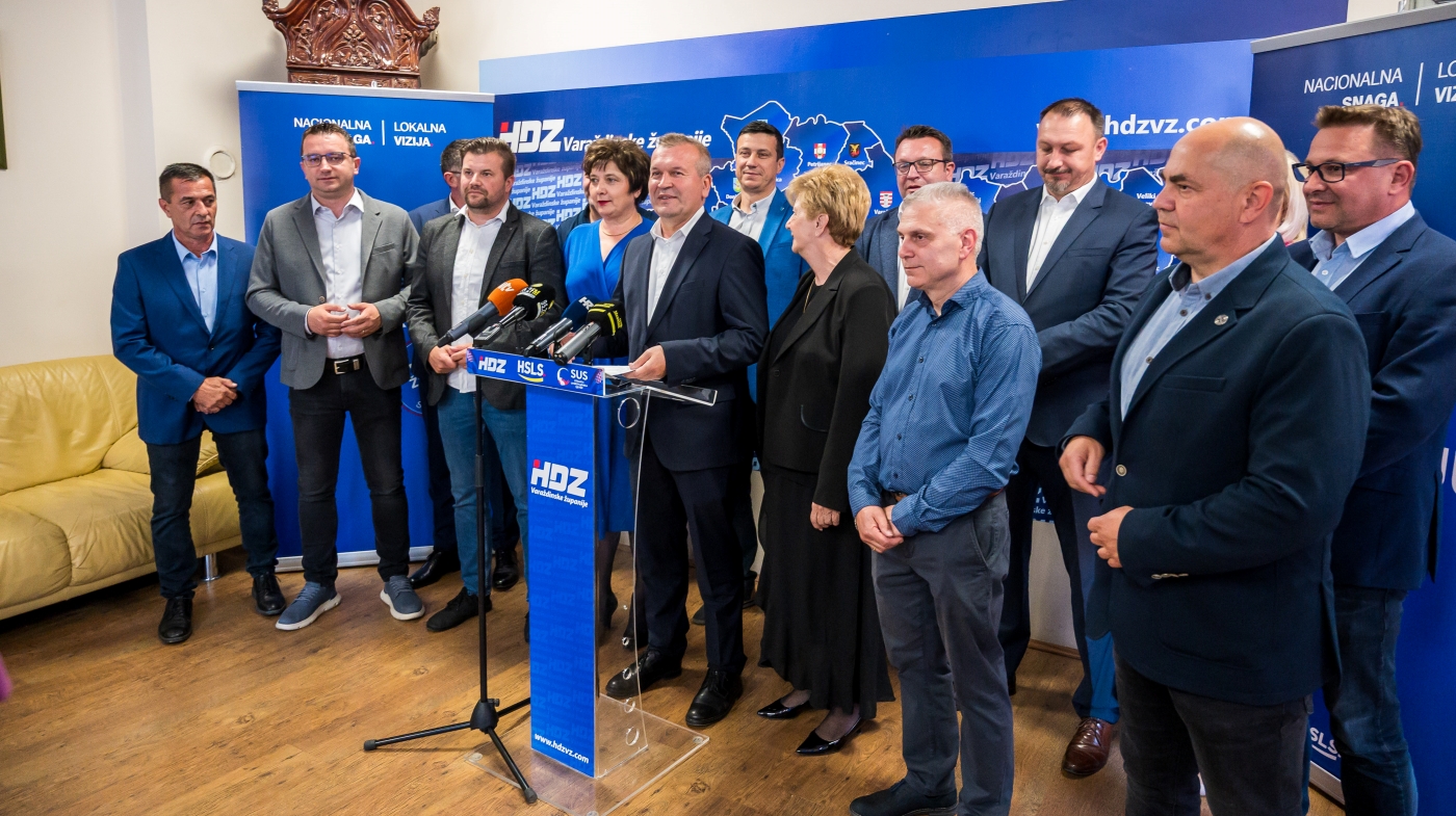 Foto - HDZ jutro nakon: 'Jučerašnji rezultat poruka je pobjede u drugom ...